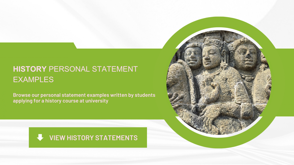 History Personal Statement Examples | Studential.com